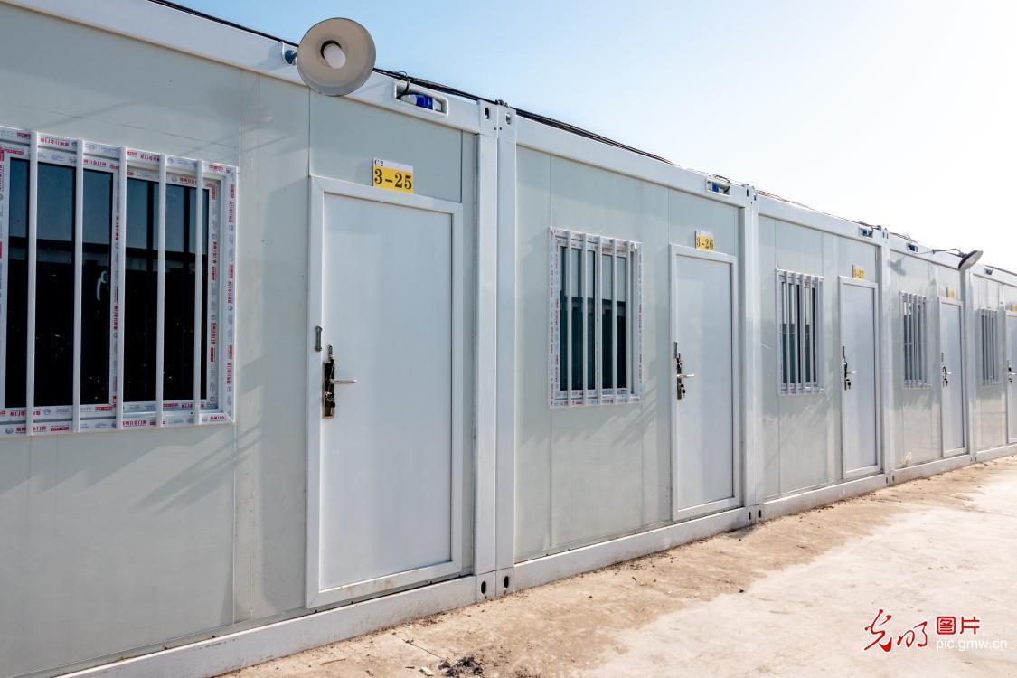 Mobile cabin hospital built within 7 days in Hua County, Henan Province ...