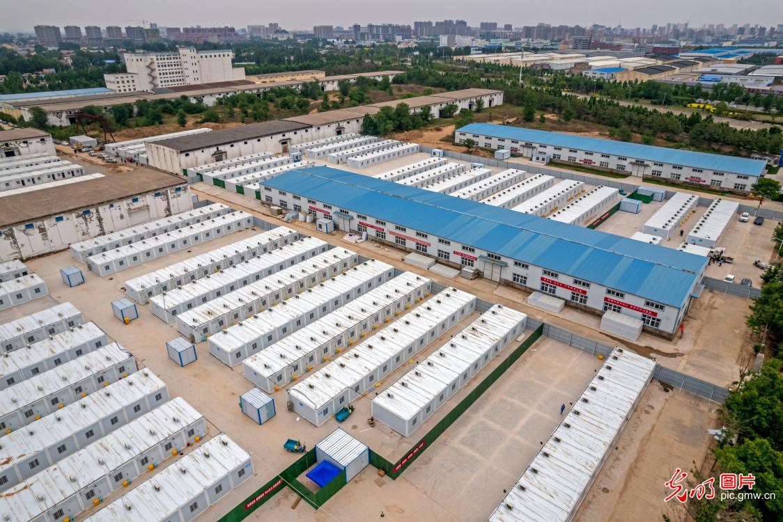 Mobile cabin hospital built within 7 days in Hua County, Henan Province ...